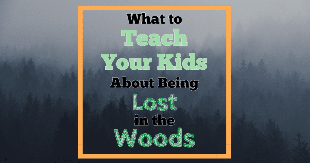 What to Teach Kids About Being Lost in the Woods