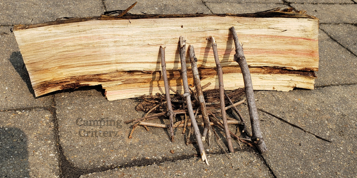 How to Easily Start a Fire With Wet Wood After Rain